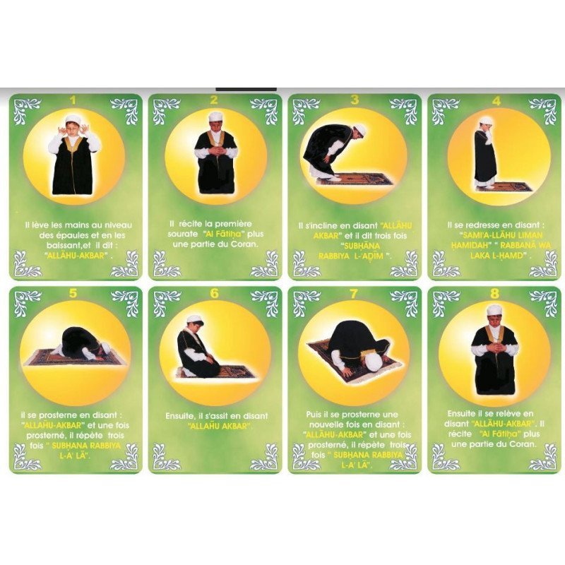 Poster : La prière Expliquée à Mon Fils - Fr/ Ar/ Ph - Al Hidayah