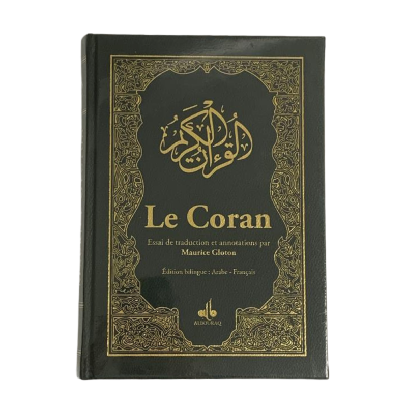 Livre Le Coran Couverture Vert - Arabe et Français- Al Hidayah