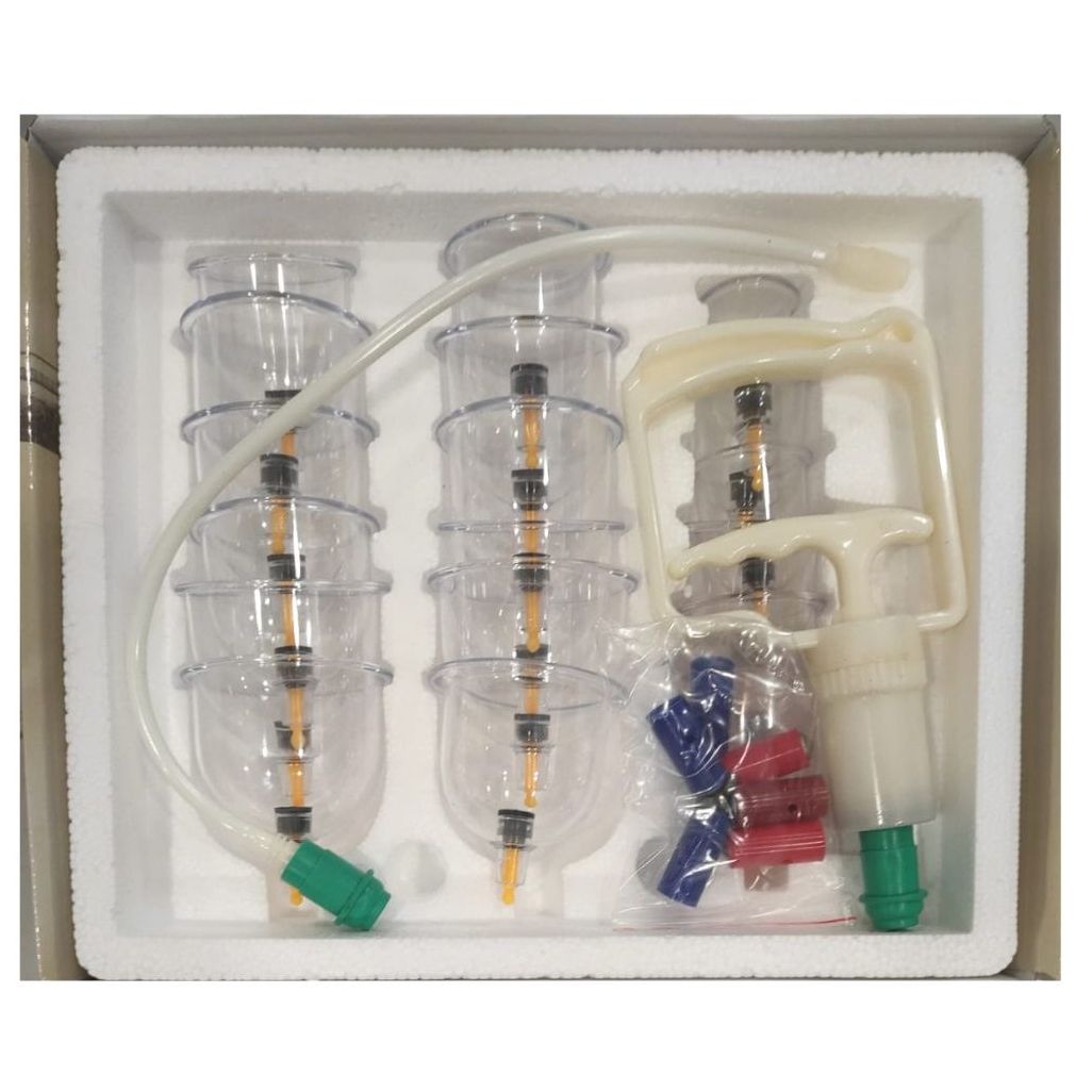 Kit Hijama 18 Pièces - Pull Out a Vacuum Apparatus - Ventouse Plastique