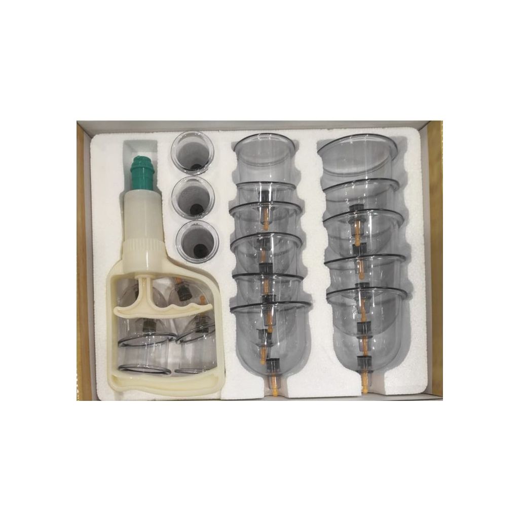 Kit Hijama 18 Pièces - Suction Cupping Thérapie - Ventouse Plastique ...