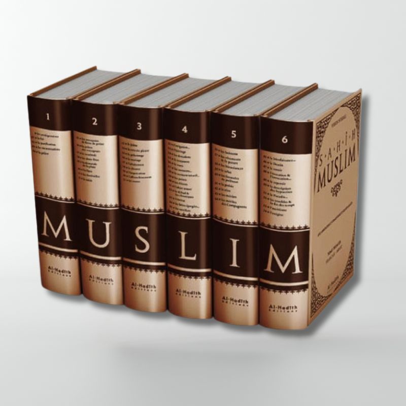 Sahih Muslim 6 Tomes Arabe Français | Edition Al Hadith