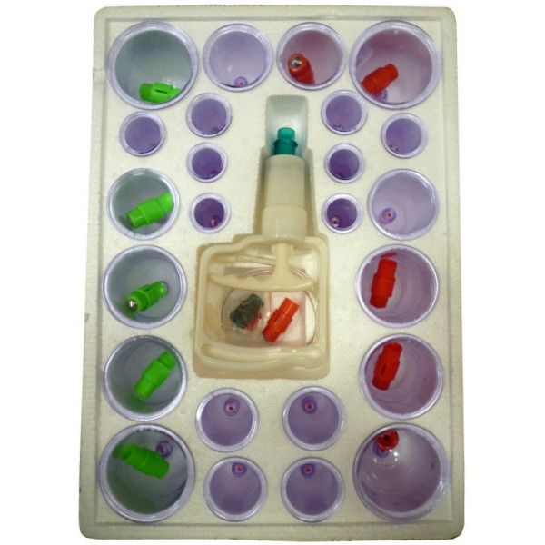 Kit Hijama 24 Pièces - Ventouse Plastique - Al Hidayah